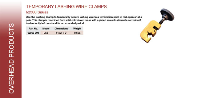 Overhead Tools - Wire Lashing DCD Products